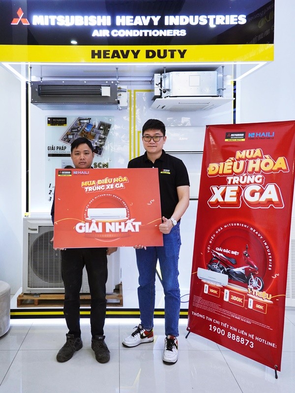 Hải li - Công ty Hải Li - Mitsubishi Heavy Industries chúc mừng khách ...